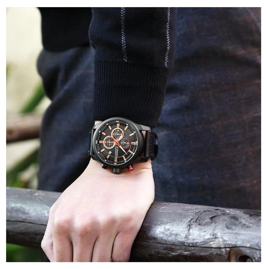 Promo 9: Curren Casual (negro) + Curren 8301 (Marrón) – Argo Accesorios