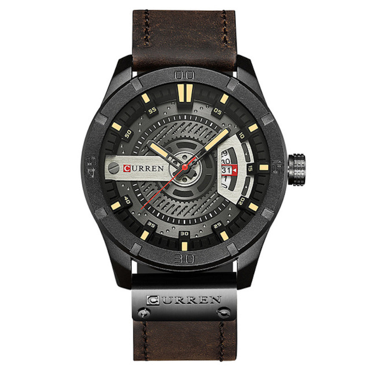 Reloj Curren 8301 (Marrón) – Argo Accesorios